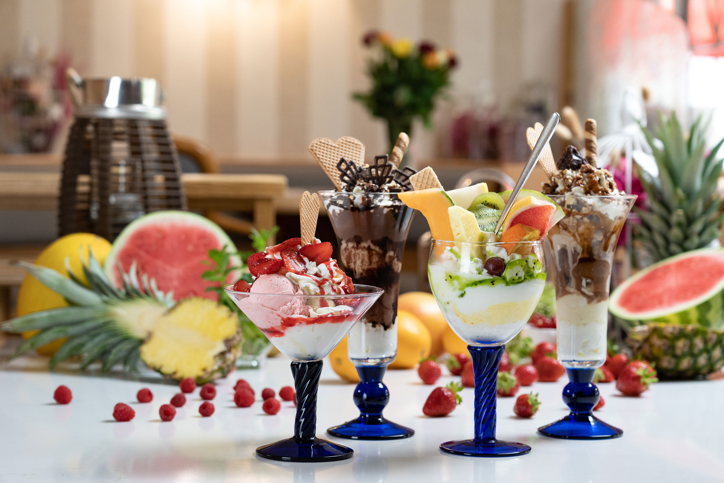 Eisspezialitäten • Marschner's Eiscafé